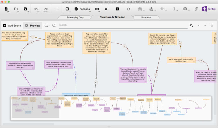 Structure Preview » Scrite