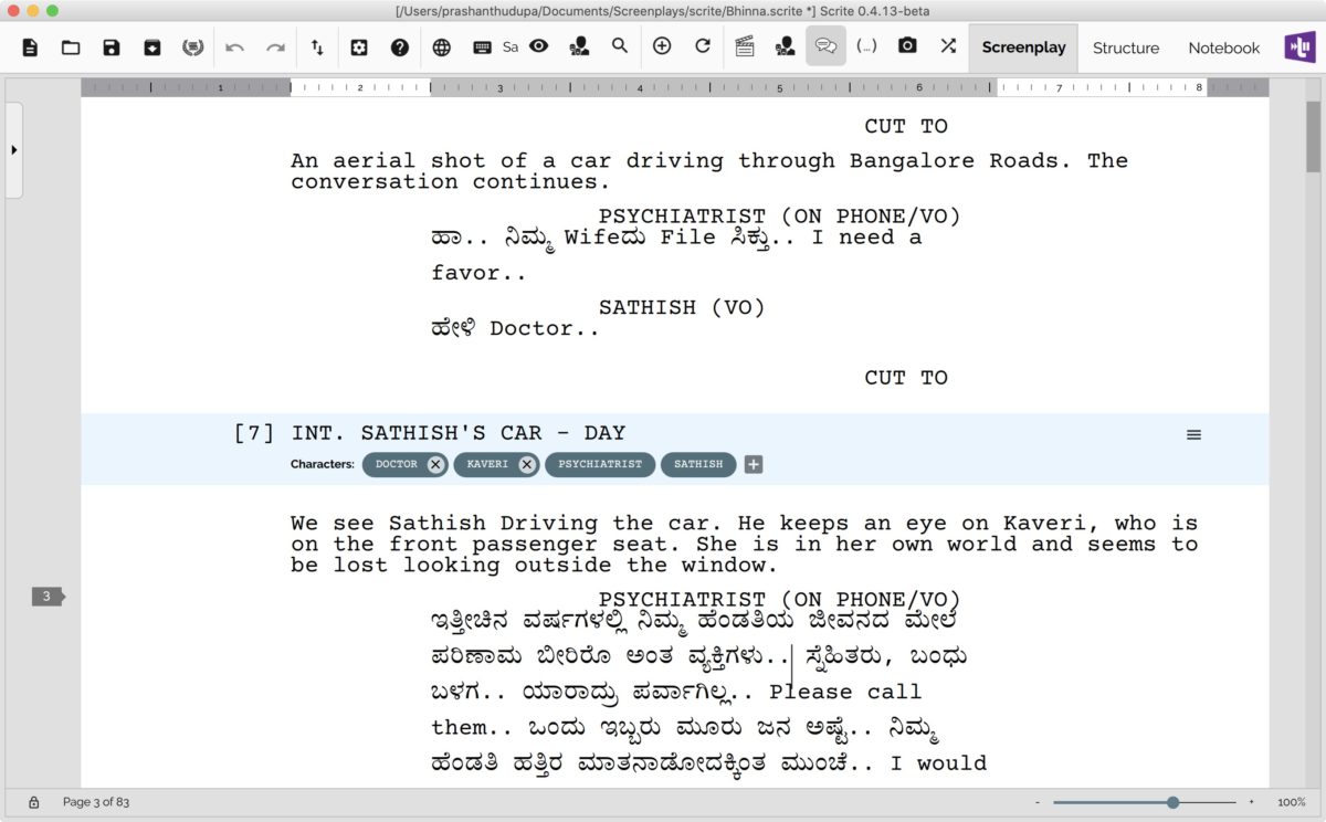 Custom Fonts » Scrite