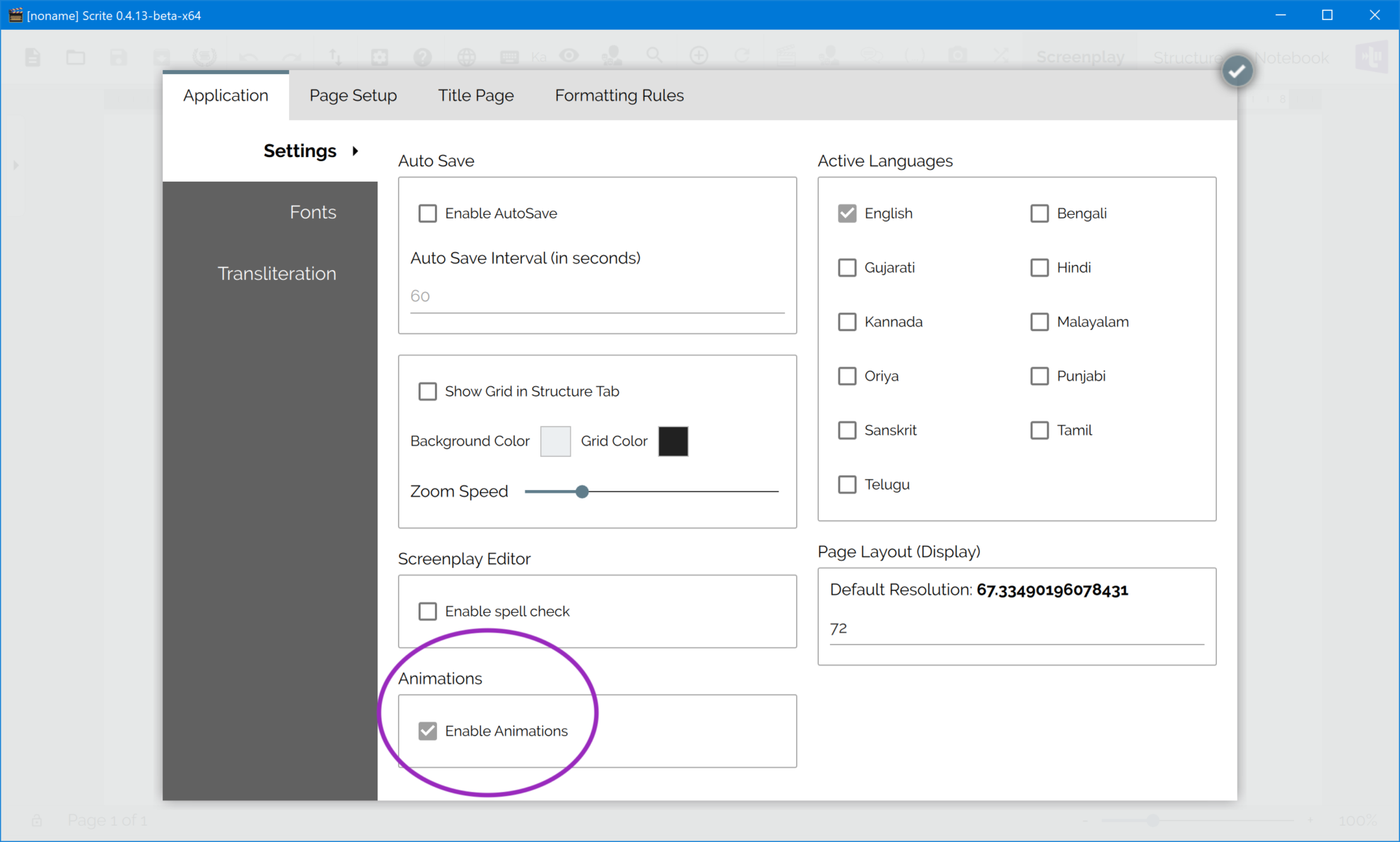 Does Scrite freeze or crash a lot on your Windows PC? » Scrite