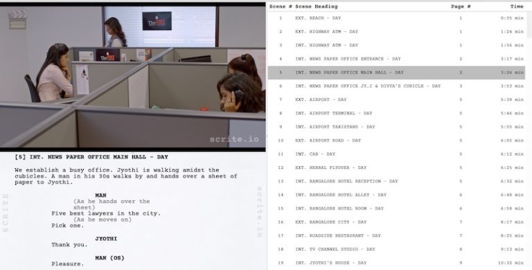 Write Your Next Blockbuster On Scrite » Scrite