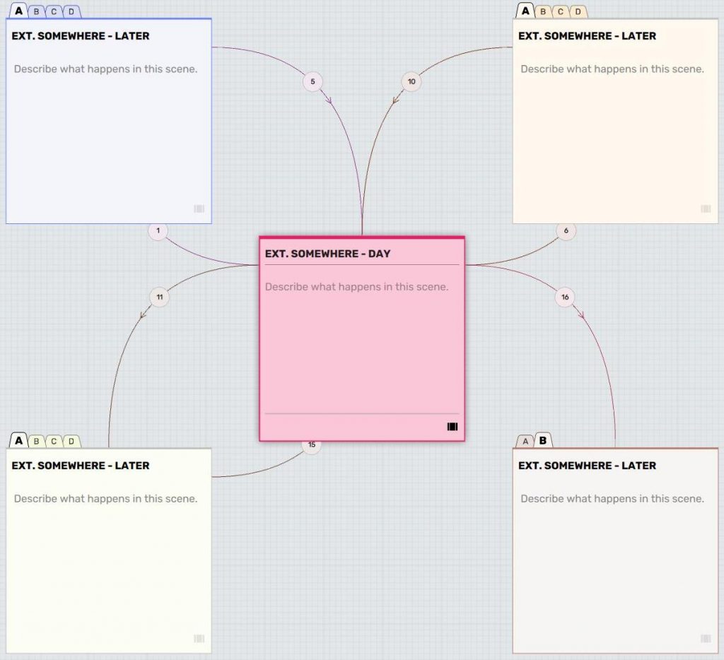 Advanced Structuring Tools » Scrite