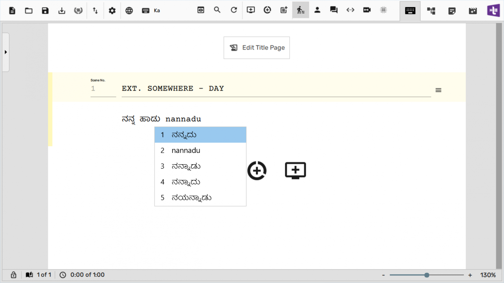Typing In Multiple Languages » Scrite