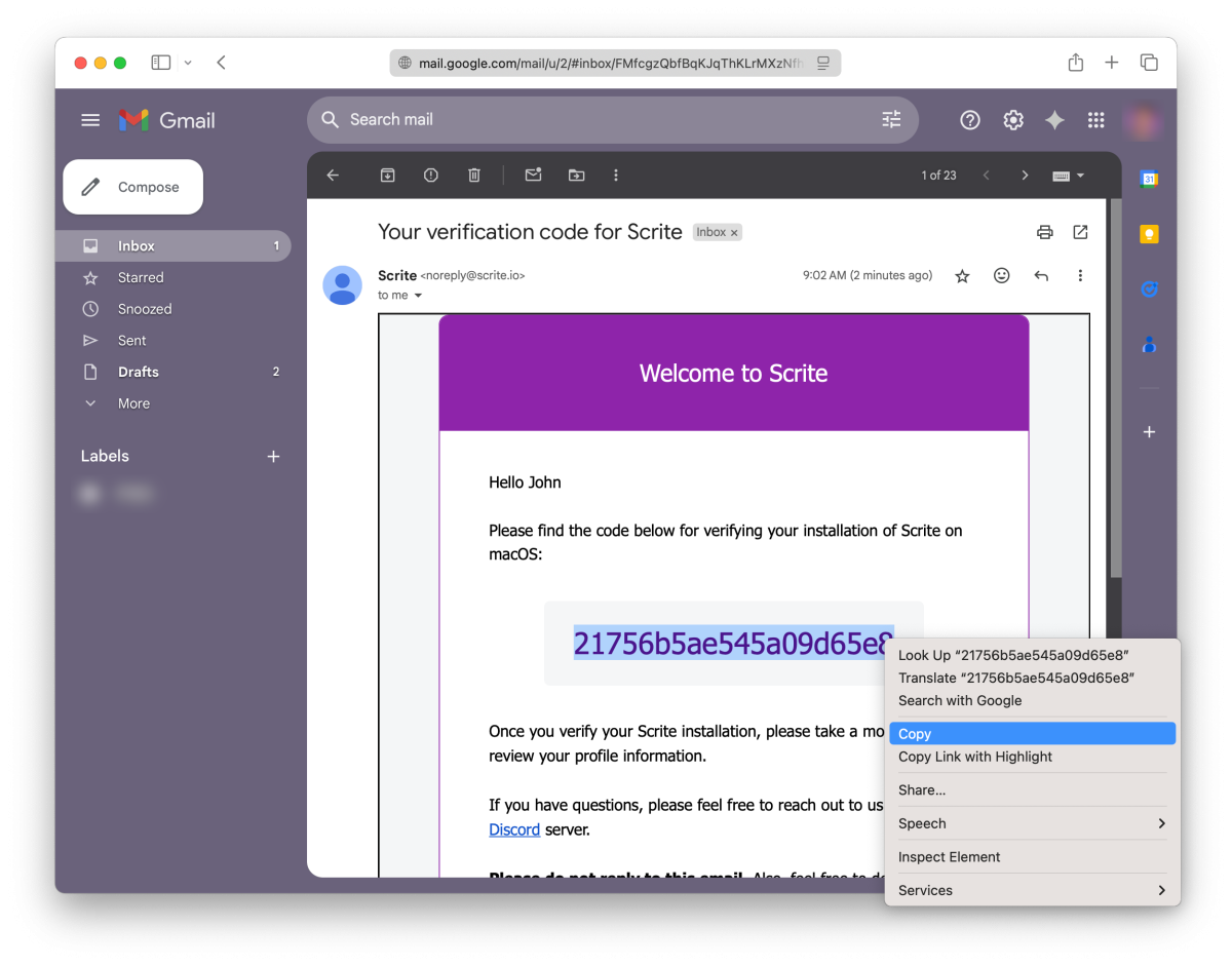 Quick Start » Scrite