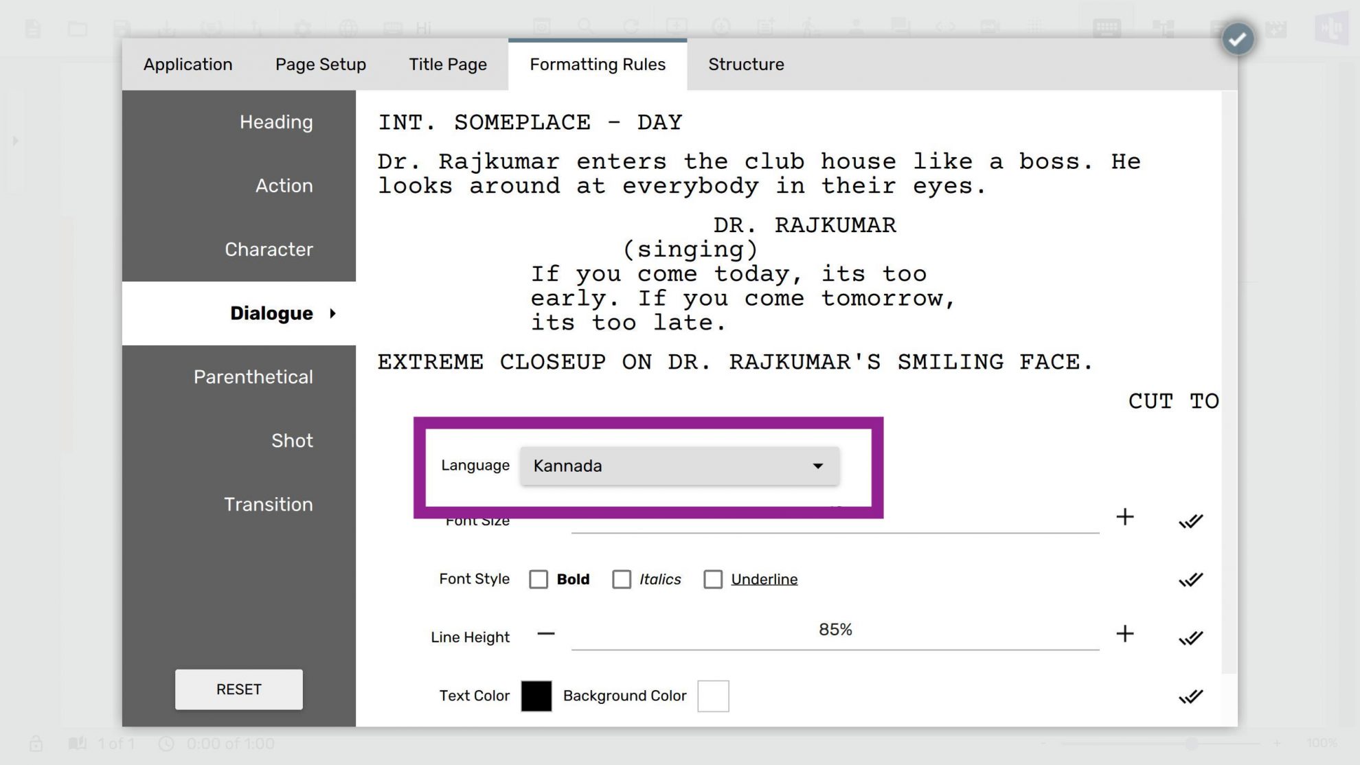 Typing In Multiple Languages » Scrite