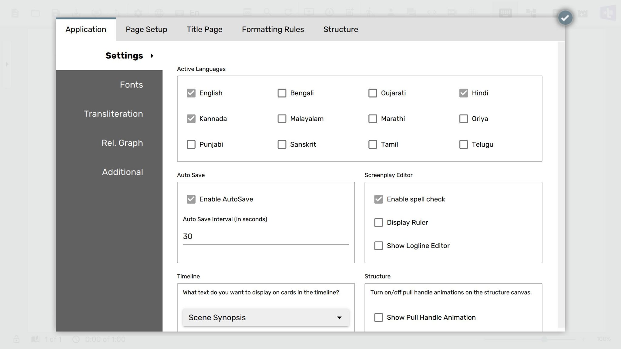 Typing In Multiple Languages » Scrite