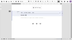 Quick Start » Scrite
