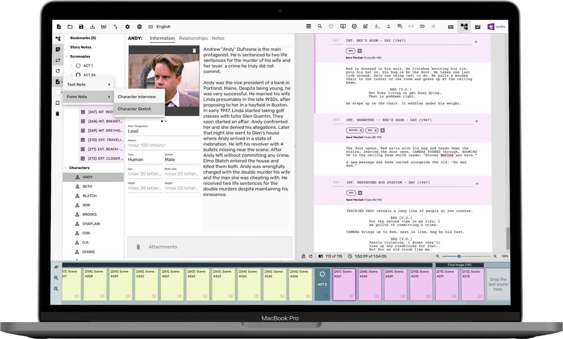 Updated Notebook, UI Updates & Masterclass On Scrite » Scrite